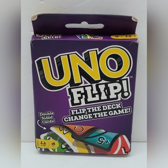 Toys | Uno Flip Doublesided Card Game Original Classic Party Game ...
